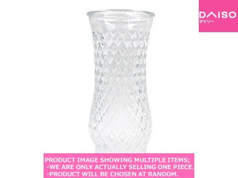 Glass vases / Glass vase h cm【ガラス花瓶 】| Daiso Canada co., ltd.
