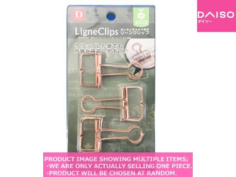 Binder clips / Wire Binder Clip Bronze Mediu 【リーンクリップ ブロンズ М 】| Daiso ...