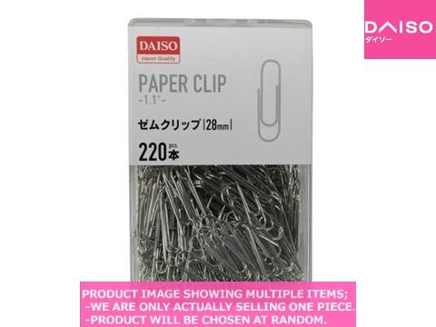 Paper clips / Paper Clip 【ゼムクリップ 】| Daiso Canada co., ltd.
