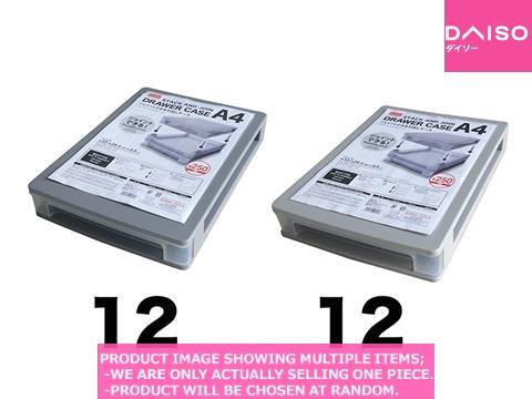 Drawer organizers / Stack and Join Drawer Case A 【ジョイントできる引出しケース ...