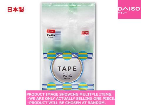 Decoration tapes / Pavilio lace tape Temari 【 レーステープ 】| Daiso Canada co ...