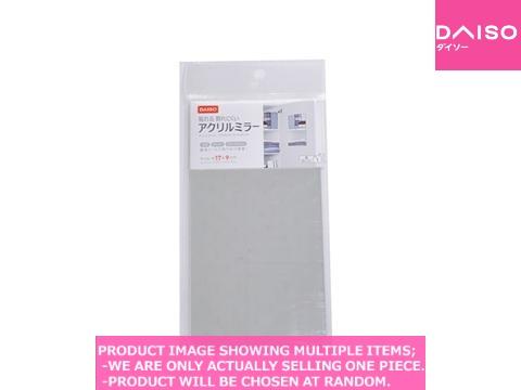 Wall mirrors/ Stand mirrors / Acrylic mirror x cm【アクリルミラー 】| Daiso ...