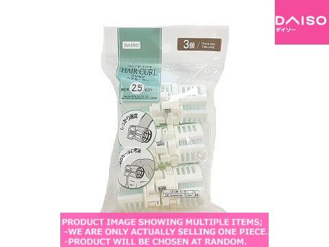 Hair curlers / Magic Hair Curler With Clip 【マジックカーラー クリップ付 】| Daiso ...