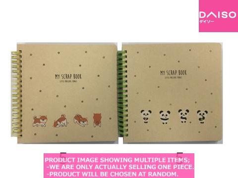 Scrapbooks / Scrapbook Shiba Dog Panda 【スクラップブック しば犬 パン】| Daiso Canada ...