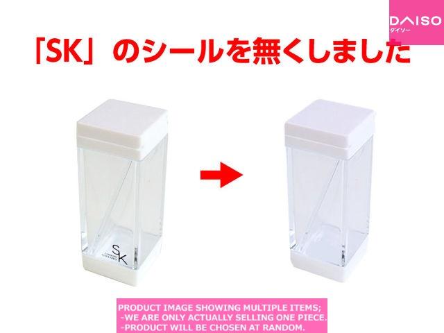 Seasoning boxes / SK Double seasoning case White【 ダブルシーズニングケース 】| Daiso ...