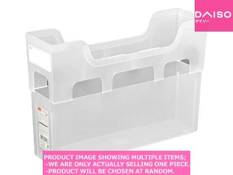 Flie stands/File boxes / Thing Box Type Natural Color【ザ ナチュラル】| Daiso ...