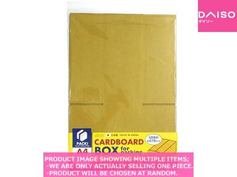 Packing tools / A size Cardboard box【A4size Cardboar】| Daiso Canada co ...