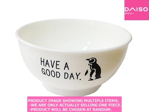 Plastic plateware / ANIMAL Microwave safe bowl 【アニマルレンジおわん 】| Daiso ...